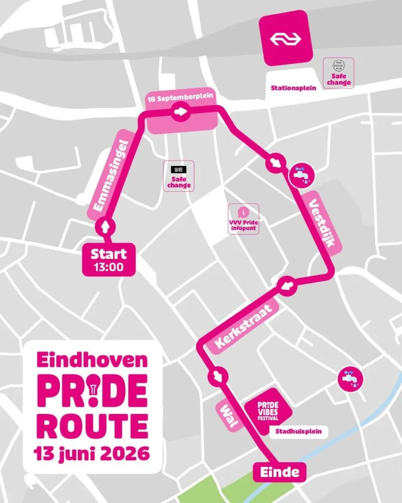 Eindhoven Pride 2026 - Pride Parade en Festival | qMeet NL